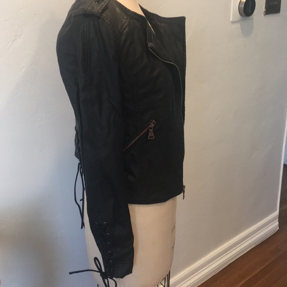 Express | Jackets & Coats | Express Look Alike Leather Jacket | Poshmark